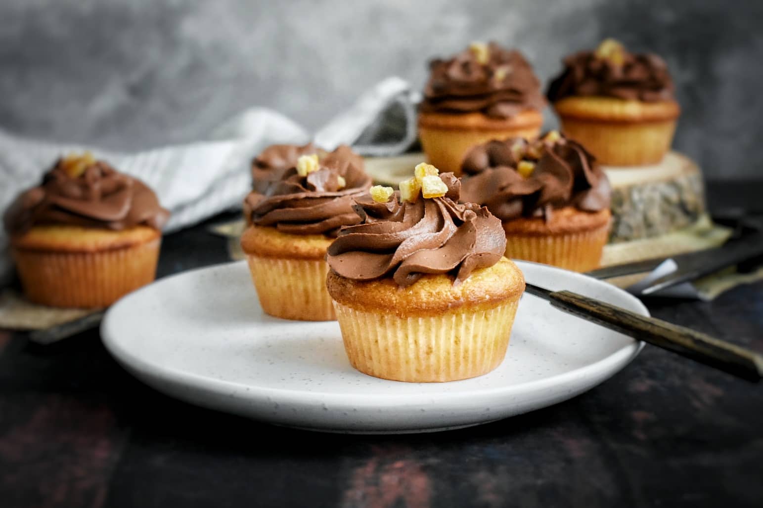 Choco cupcakes